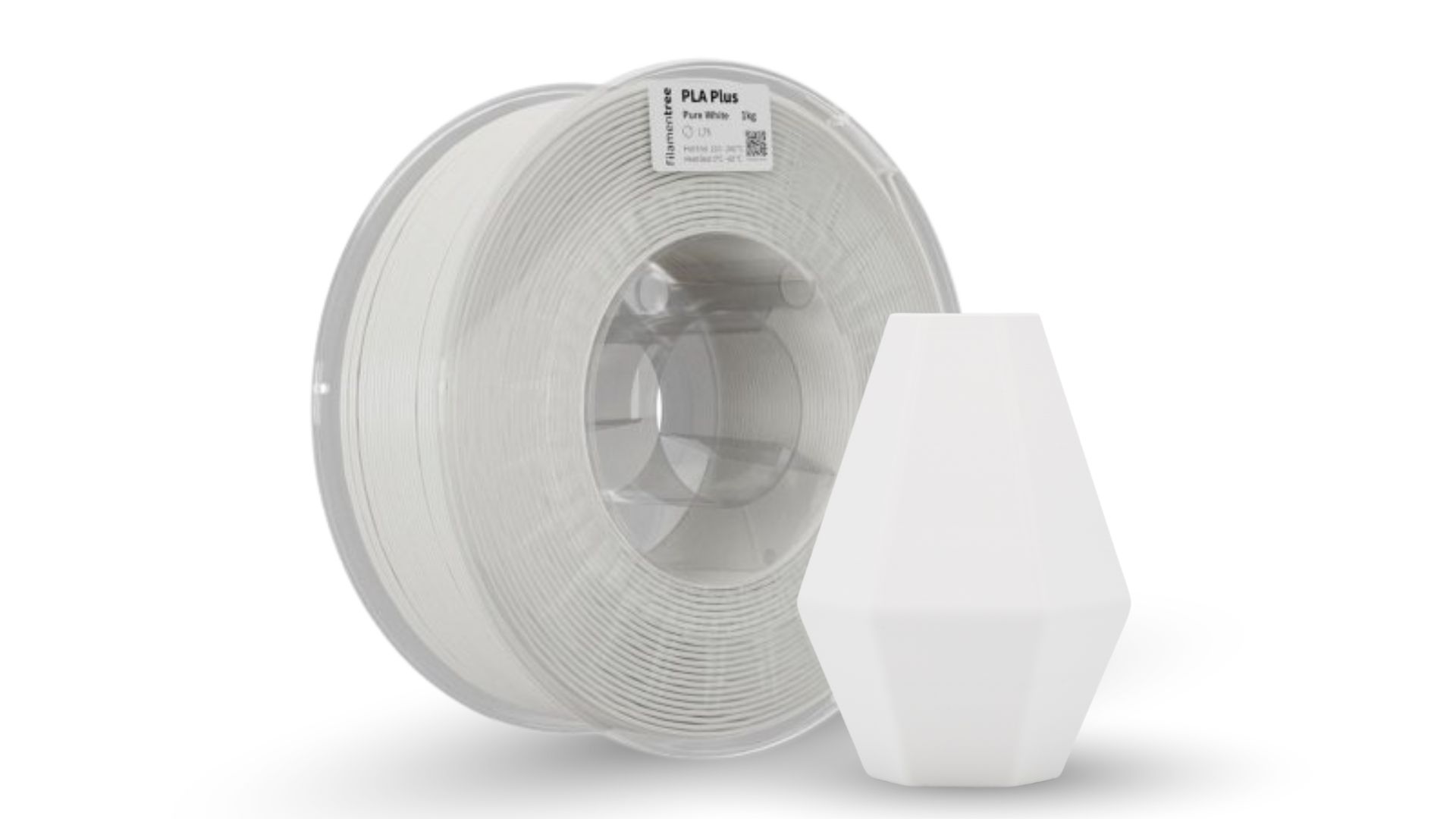 PLA Plus Pure White 1kg – Prémiový filament pre precízne a čisté 3D ...