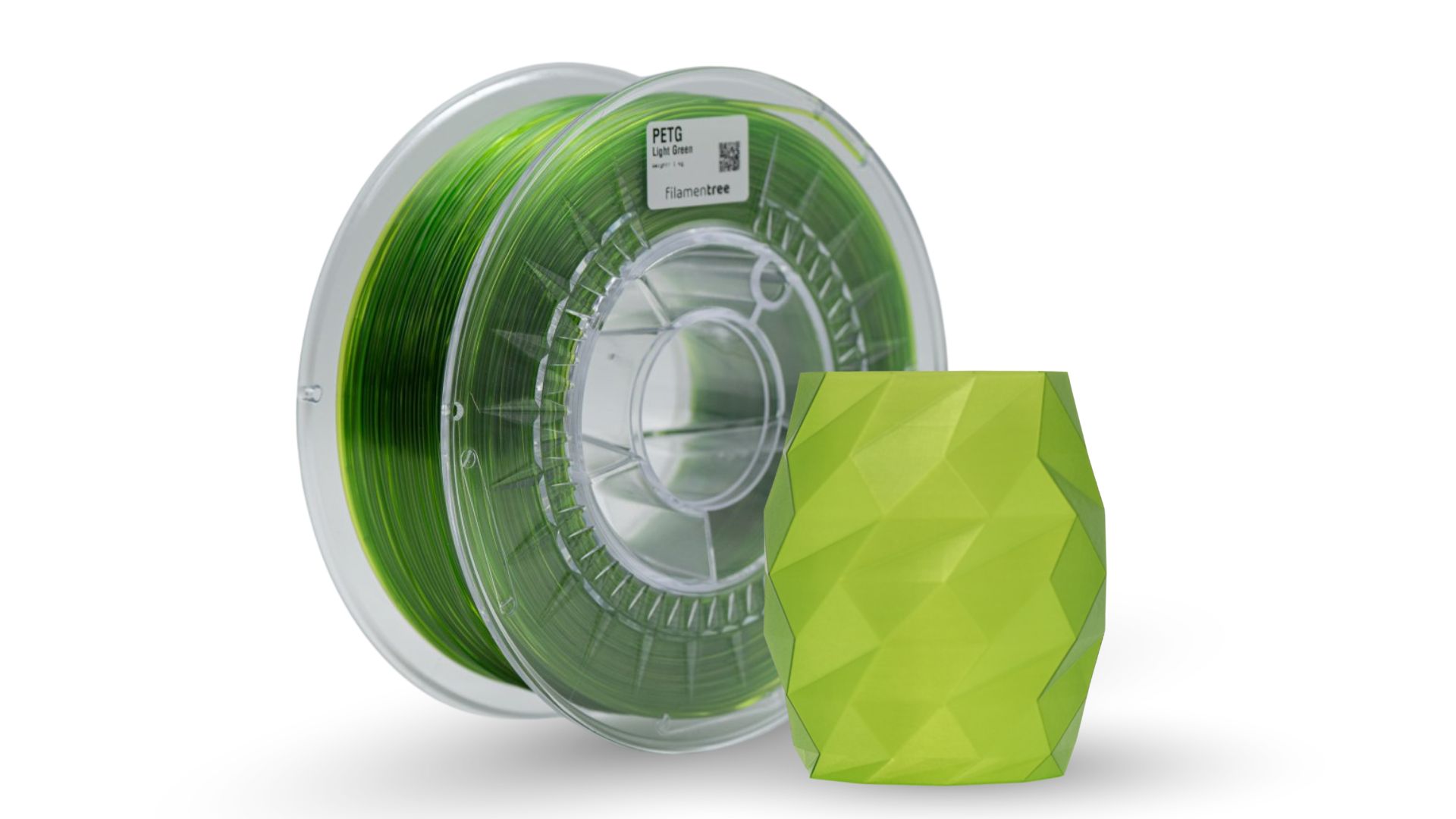 PETG Light Green 1kg – Durable and Vibrant Filament for High-Quality 3D ...